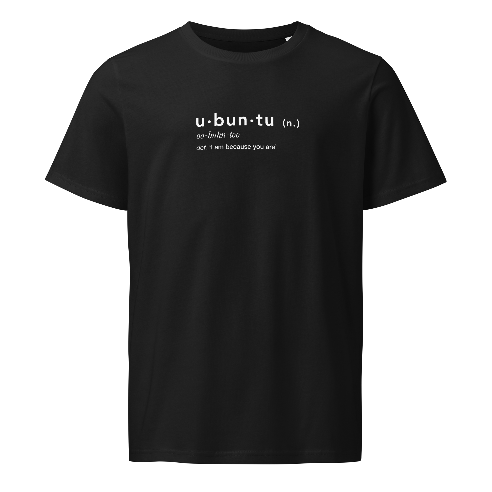 Ubuntu Tee Black – Bush Farmhouse Merch